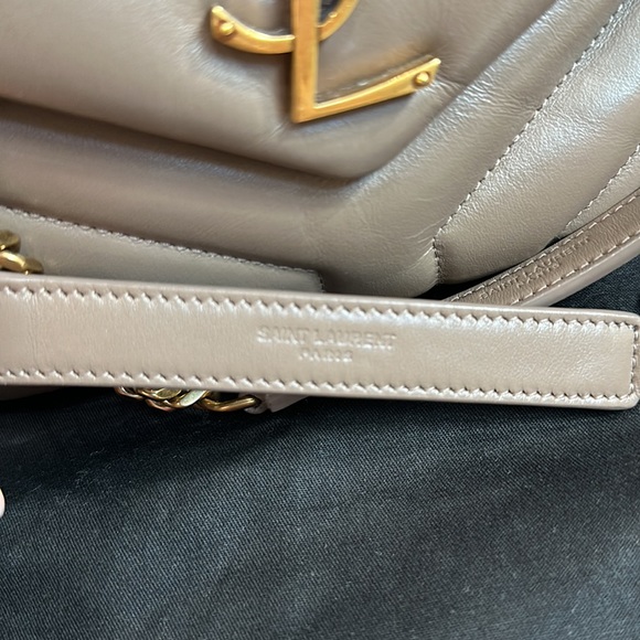 Yves Saint Laurent | Bags | Ysl Loulou Medium Calf Flaptop Shoulder Bag ...